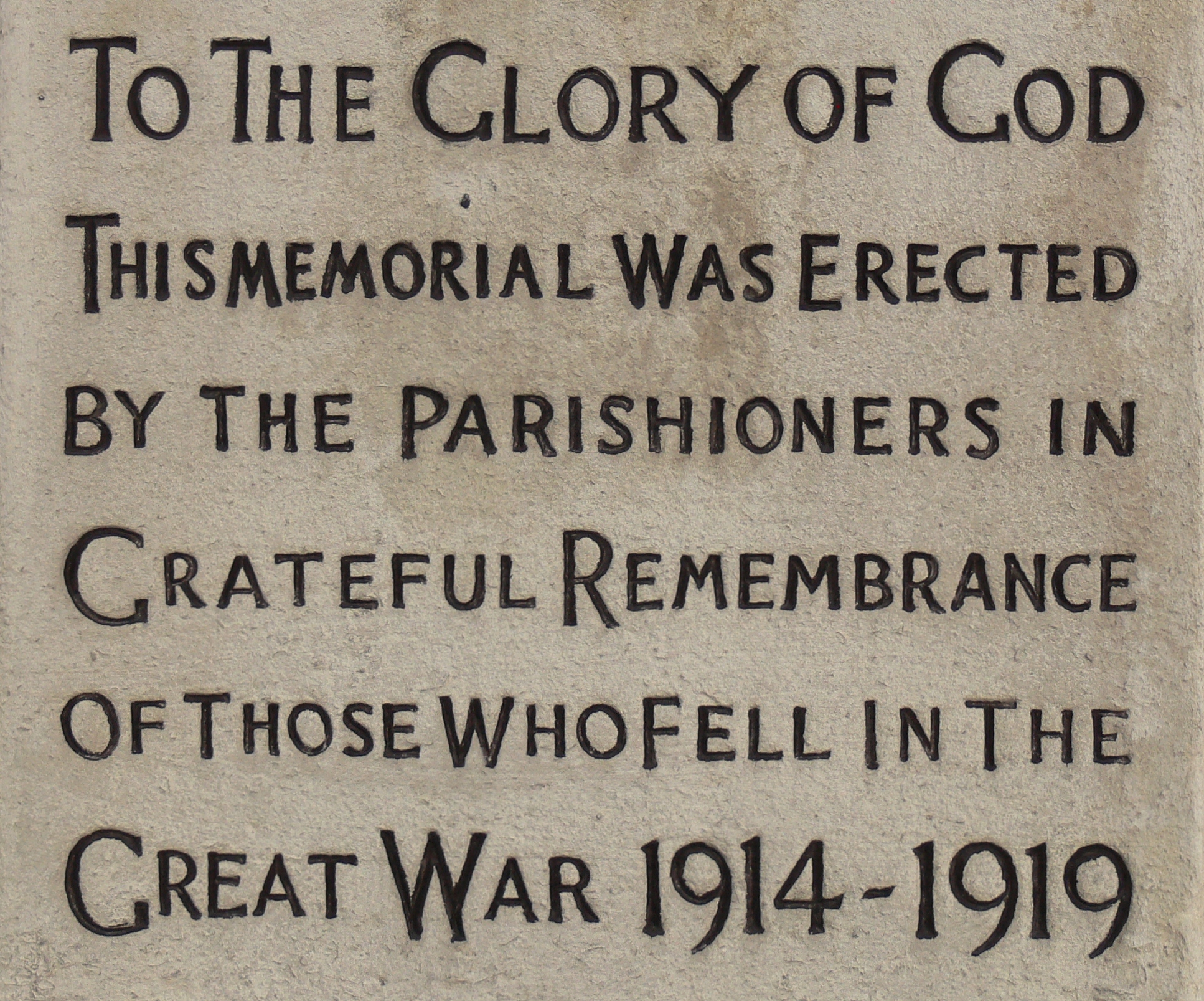 WWI Memorial. 1914-1919 | First World War | Benfleet Community Archive
