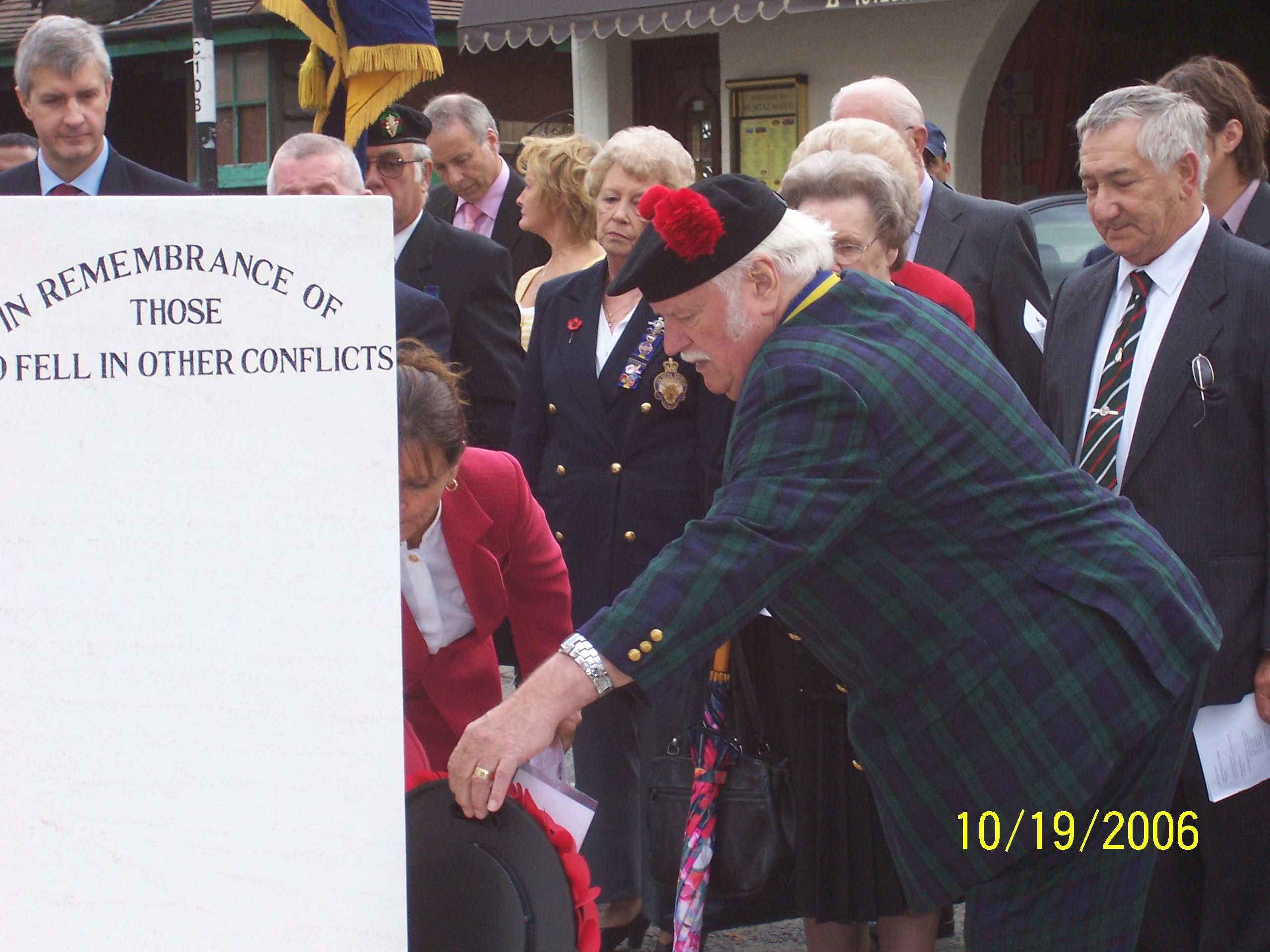Dedication of new Benfleet War Memorial | The Armed Forces | Benfleet ...