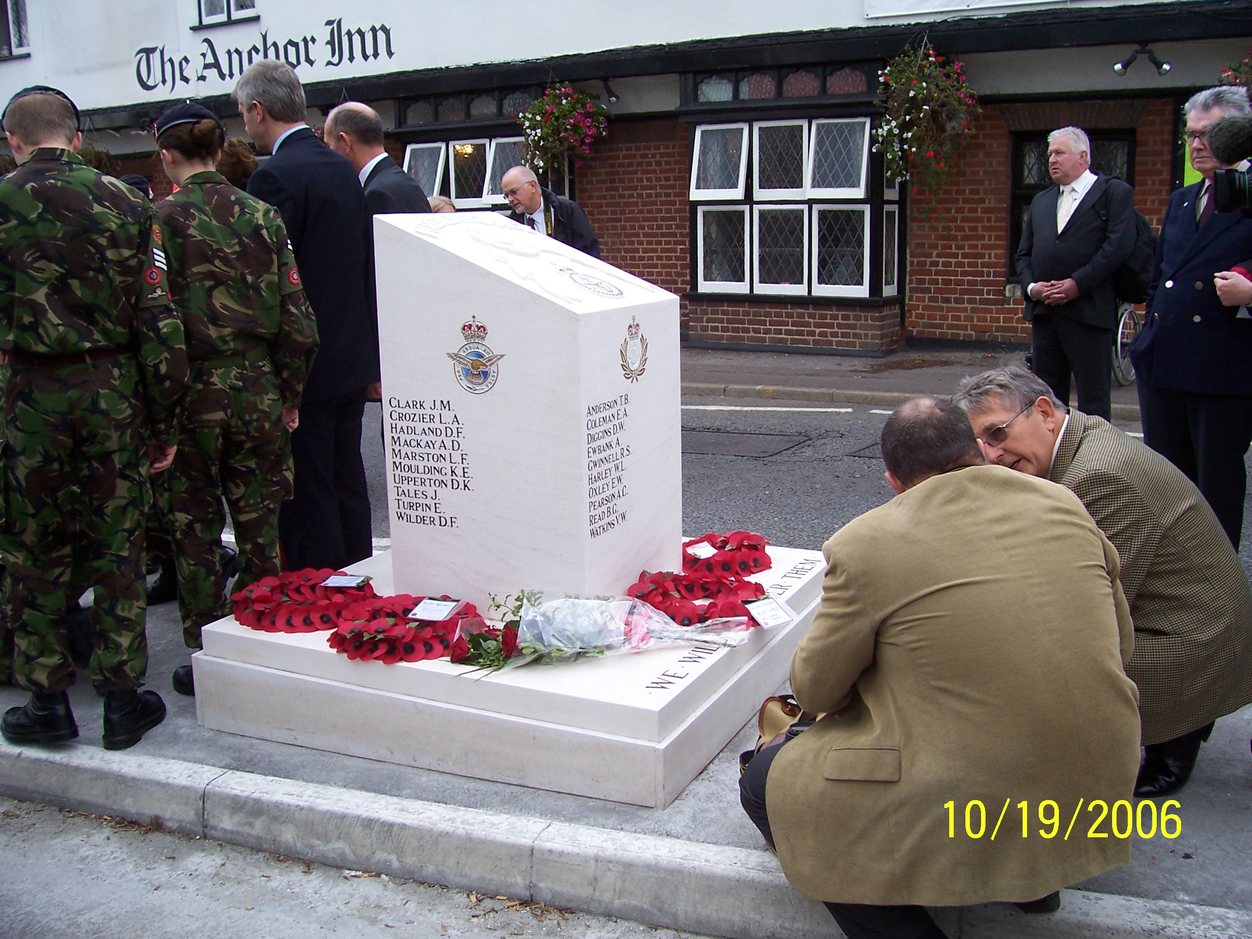 Dedication of new Benfleet War Memorial | The Armed Forces | Benfleet ...