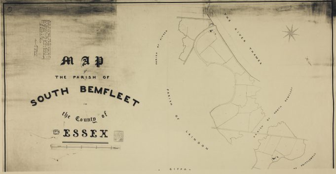 1841 Tithe map for the Parish of South Benfleet | Maps | Benfleet ...