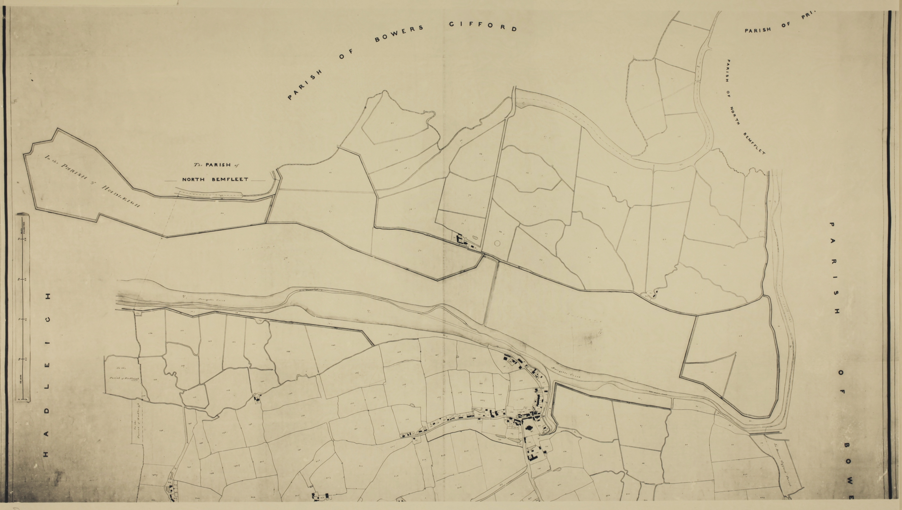 1841 Tithe map for the Parish of South Benfleet | Maps | Benfleet Community Archive