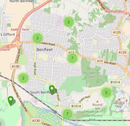 Interactive map | Interactive Map | Benfleet Community Archive