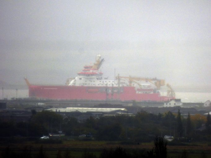 RRS Sir David Attenborough passes Benfleet | Unusual Events | Benfleet ...
