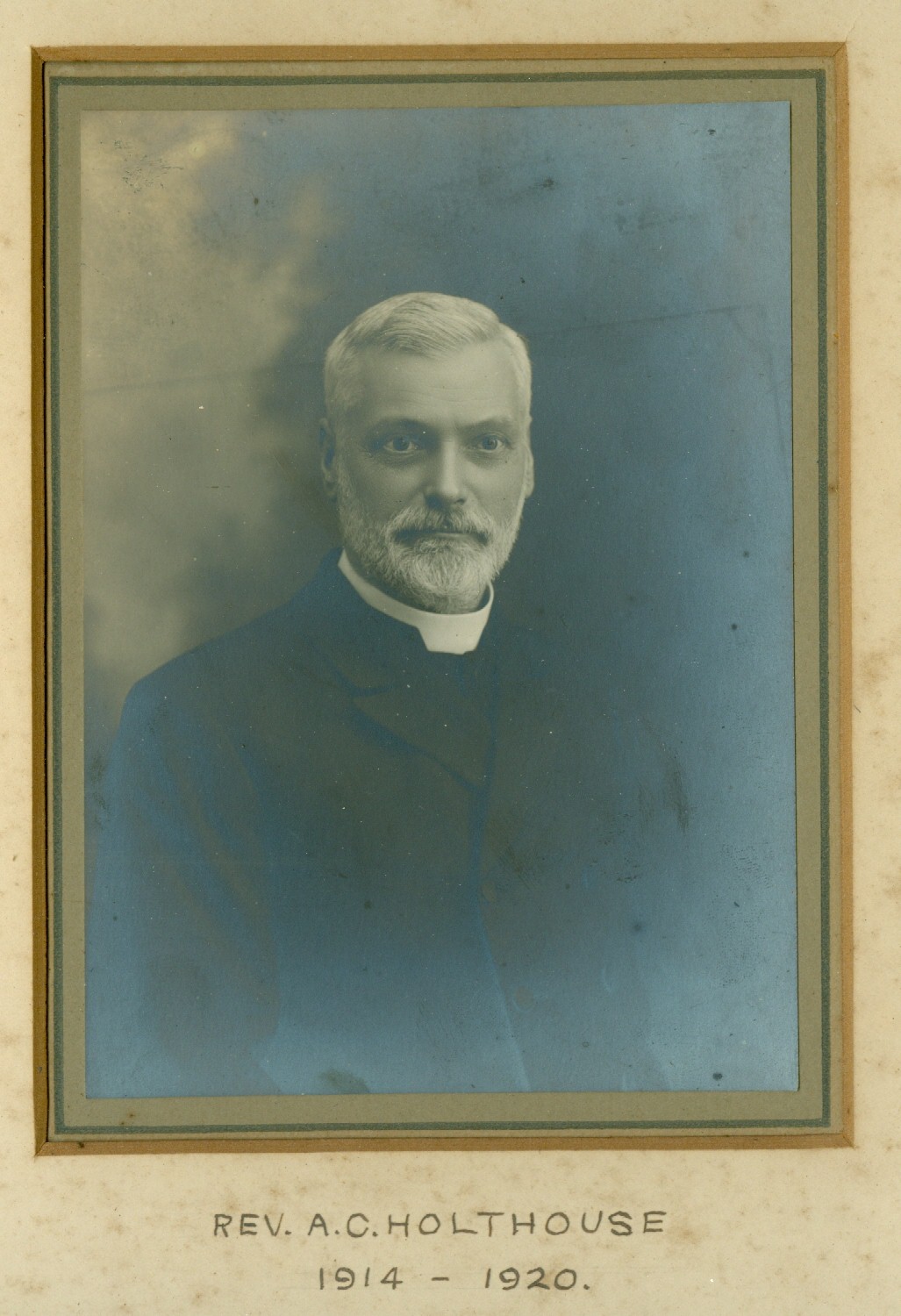 Reverend Arthur Carsten Holthouse | St Marys Church | Benfleet ...