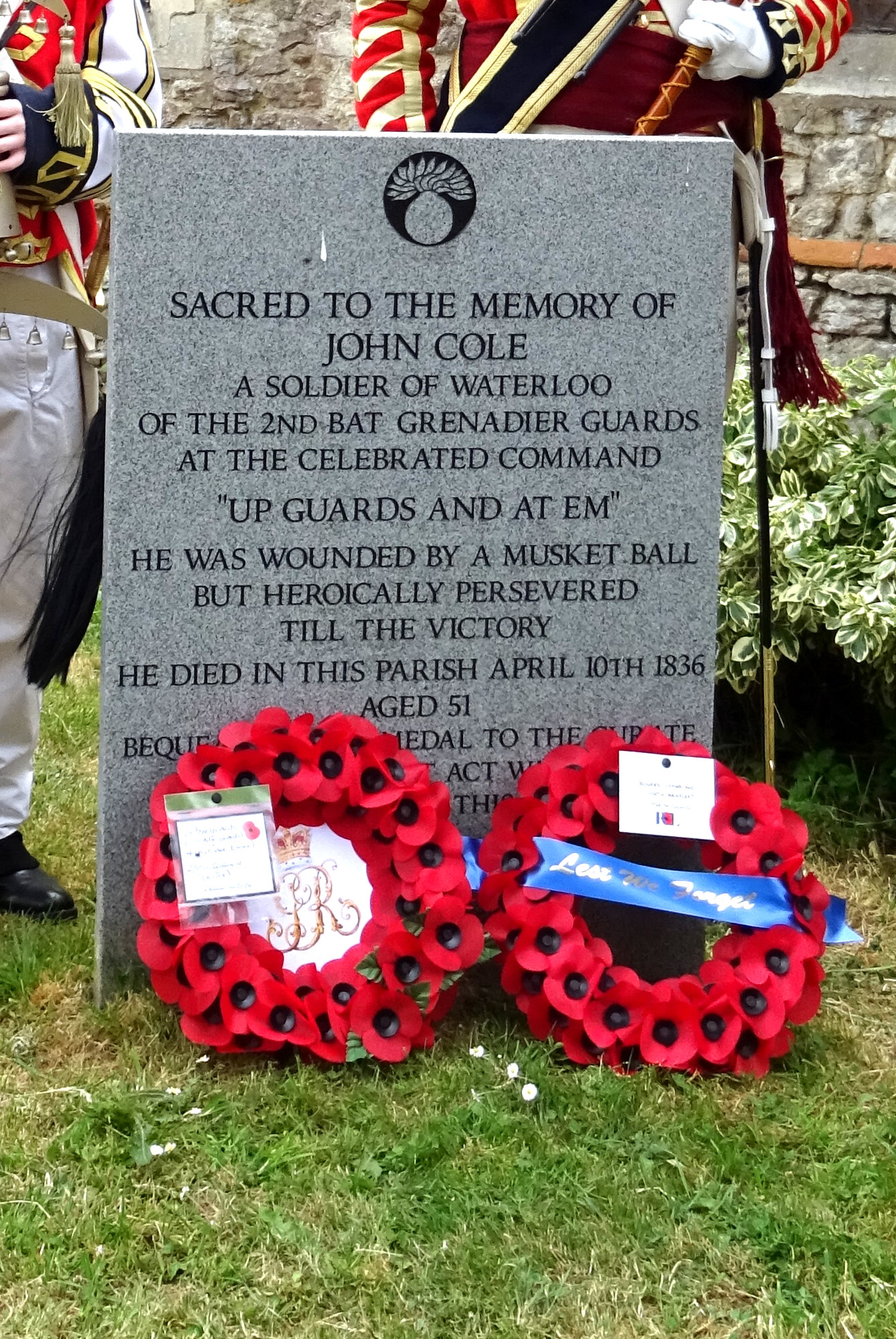 John Cole - A soldier at the Battle of Waterloo | Tributes | Benfleet ...