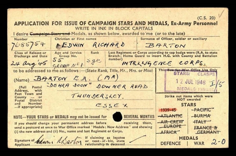 "A Postcard to Captain Barton" and "Finding Captain Barton, and a ...