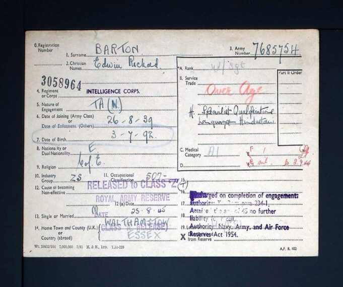 "A Postcard to Captain Barton" and "Finding Captain Barton, and a ...