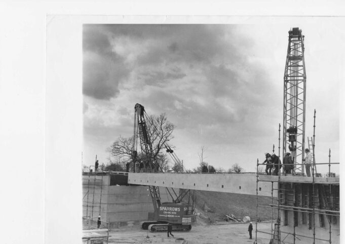 The Sadlers Hall Diversion - the placing of the bridge | North Benfleet ...