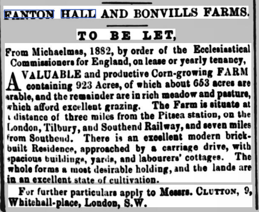 Fanton Hall, North Benfleet | North Benfleet | Benfleet Community Archive