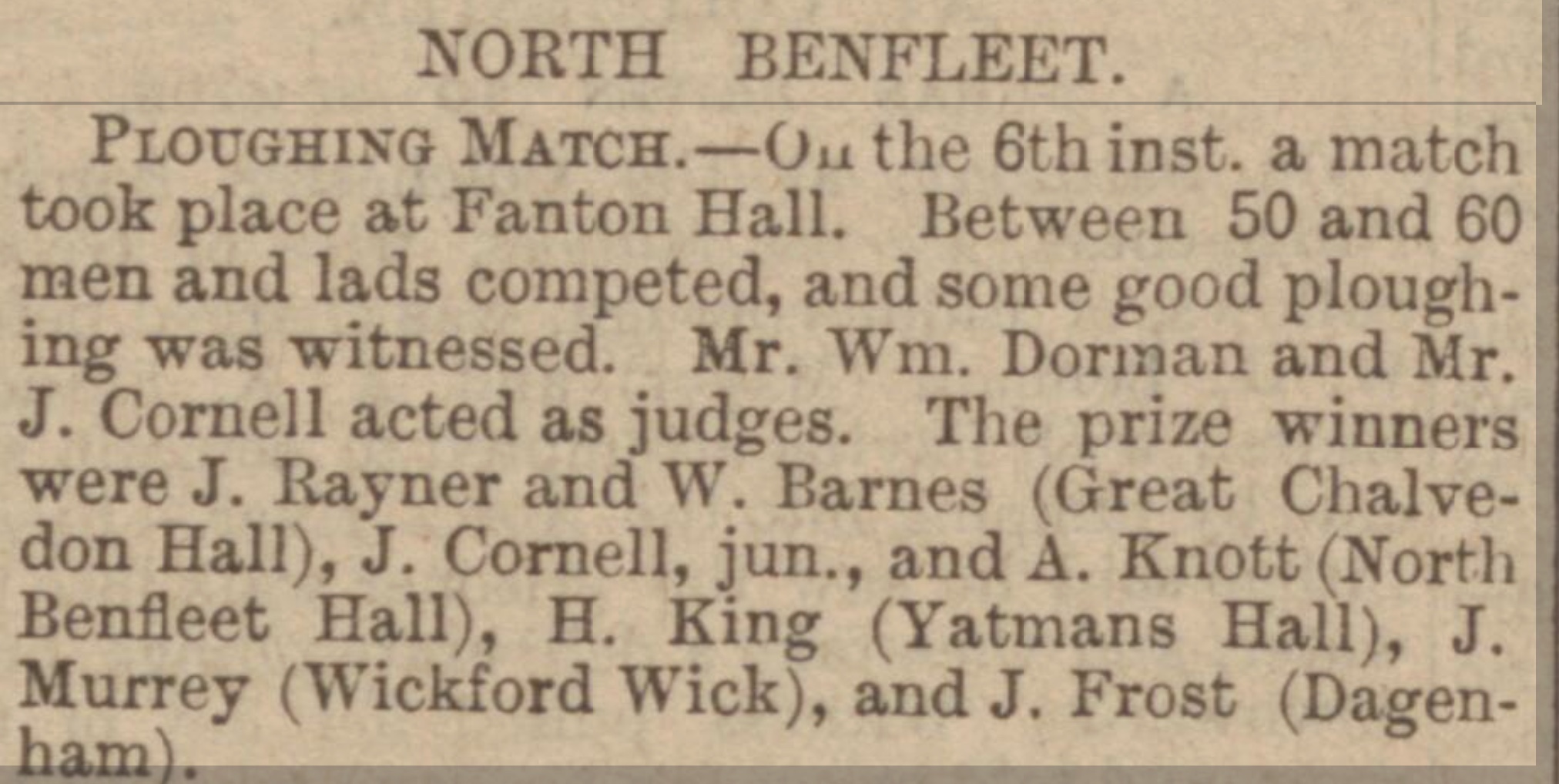 Fanton Hall, North Benfleet | North Benfleet | Benfleet Community Archive